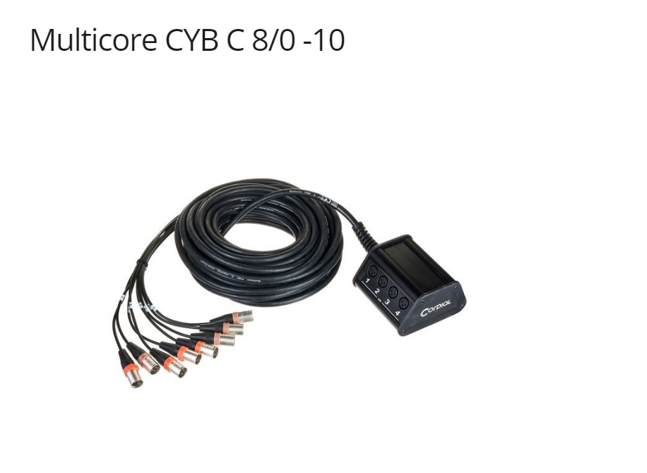 Stage Box 8/0 - 10m - Loud Hire